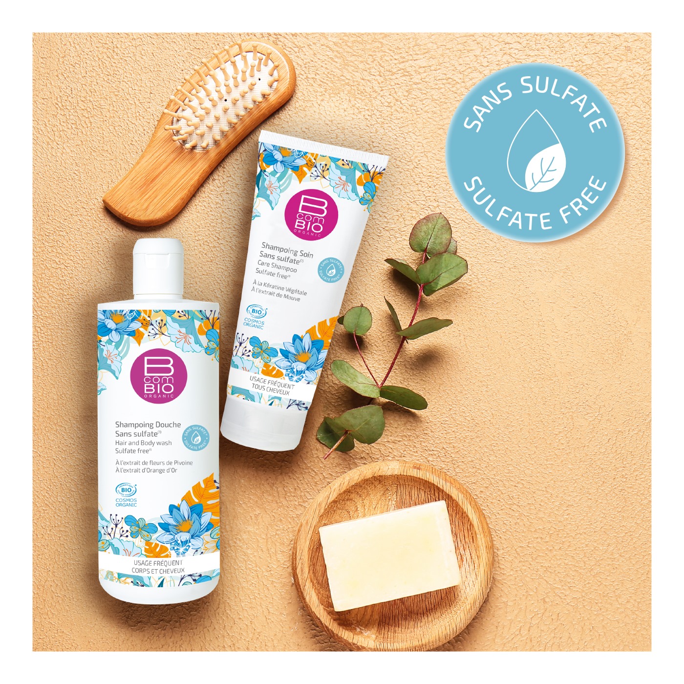 Notre sélection de shampoings BIO sans sulfate